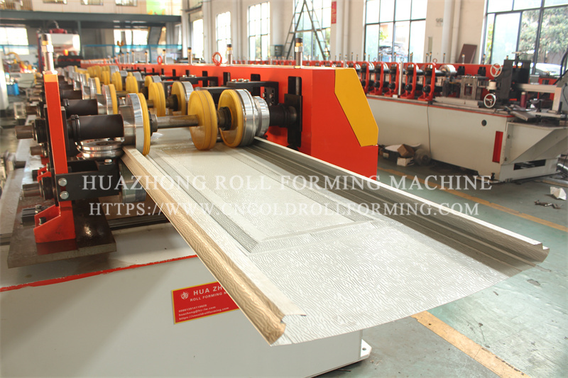 SINGLE SKIN GARAGE DOOR ROLL FORMING MACHINE - Buy sectional garage ...